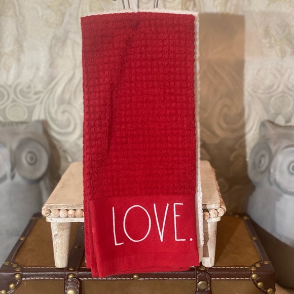 Rae Dunn | Kitchen | Rae Dunn Love Valentine Kitchen Towels | Poshmark